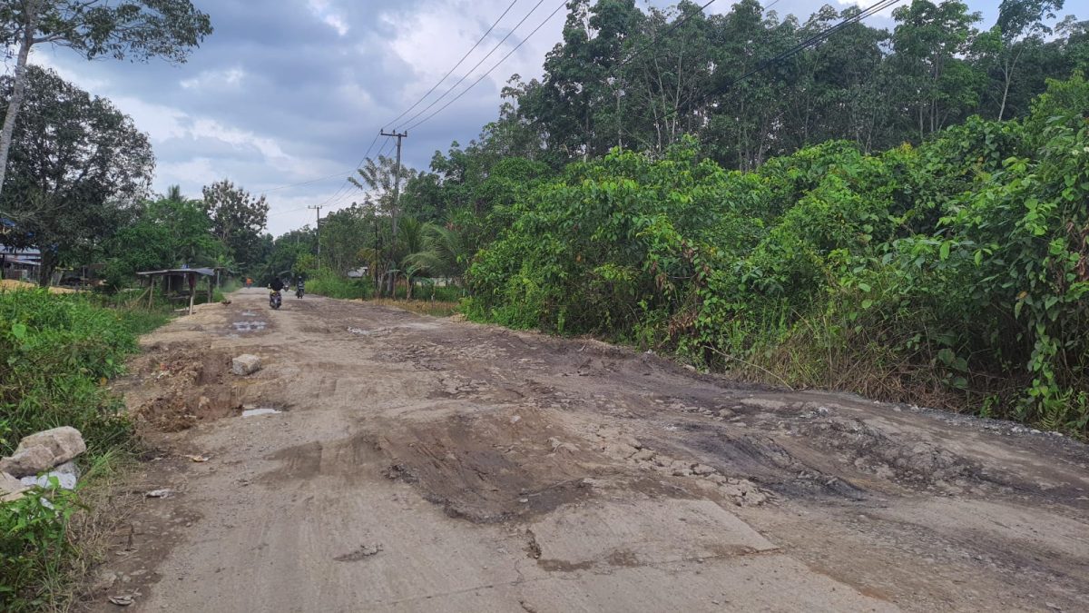 Batu Menetes Berlumpur dan Berlubang, Akses Marang Kayu-Muara Badak ...