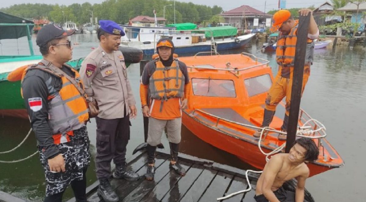 Sat Polairud Polres Bontang Patroli di Sejumlah Objek Wisata Pantai | Kaltim Faktual