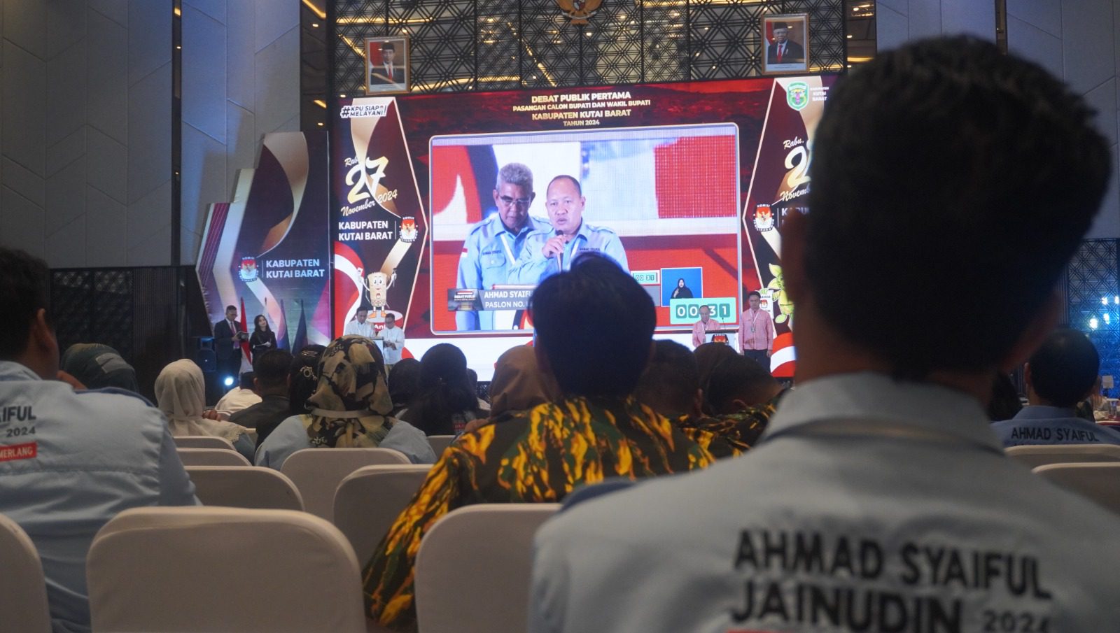 Debat Publik Pertama Pilkada Kutai Barat, Calon Nomor Urut 2 AHJI ...